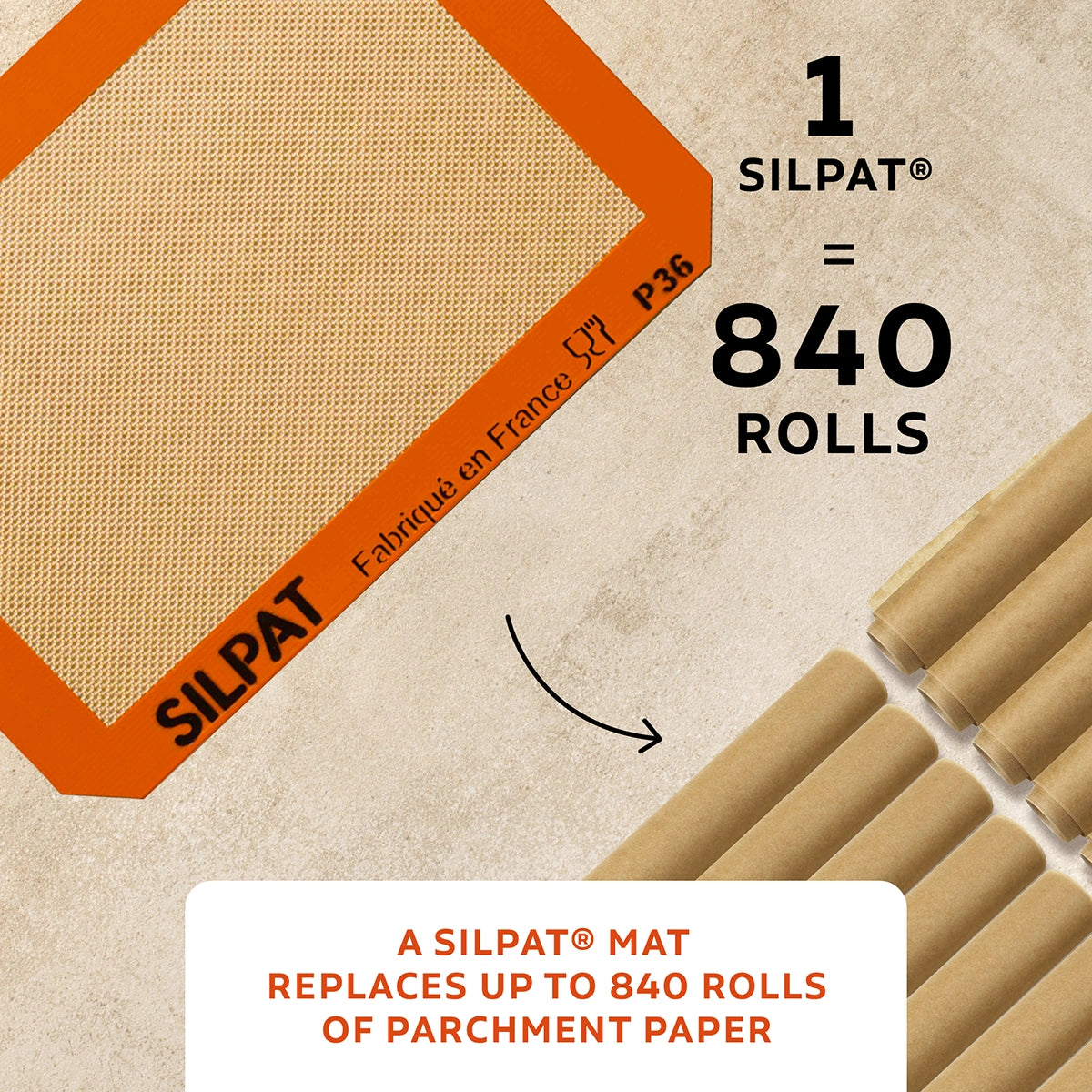 Silpat Jelly Roll Mat – Non-Stick, Flexible & Easy to Use – Maison ...